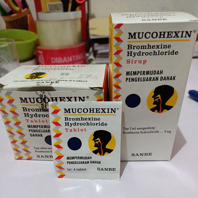 Jual Mucohexin tablet/sirup | Shopee Indonesia