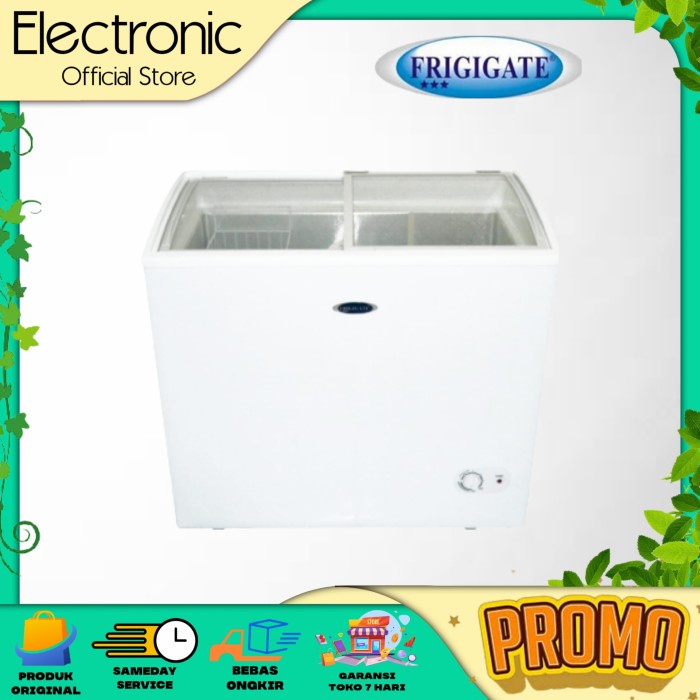 Jual CHEST FREEZER SLINDING FRIGIGATE CF 210SD / CF210 200 LITER ...