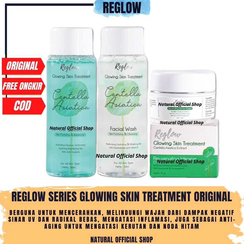 Jual Reglow Re Glow Glowing Skin Treatment Skincare Original Whitening ...