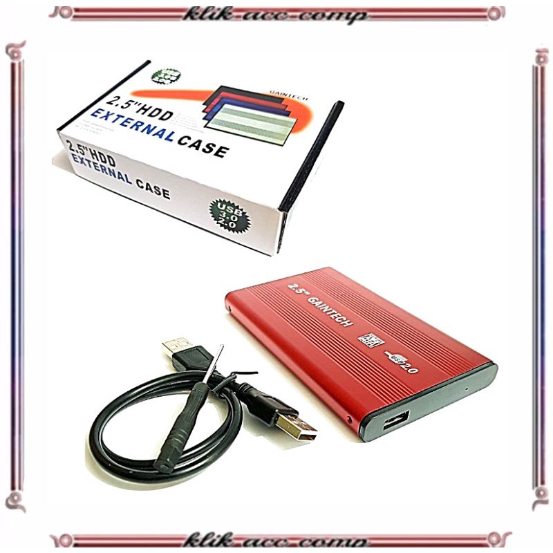 Jual Casing HDD Hardisk 2.5 Inch Sata External Case USB 2.0. Hardisk Laptop | Shopee Indonesia