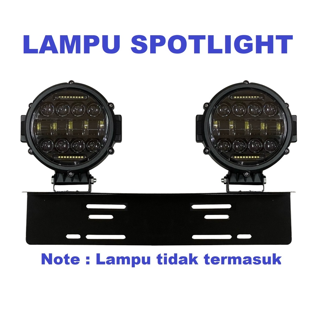 Jual Dudukan Bracket Lampu LED Tembak Braket Tatakan Besi Breket Tanduk ...