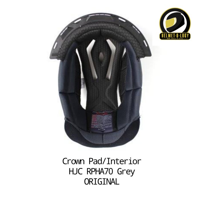 Jual Crown Pad HJC RPHA70 Grey ORIGINAL Interior HJC RPHA 70 ST ...