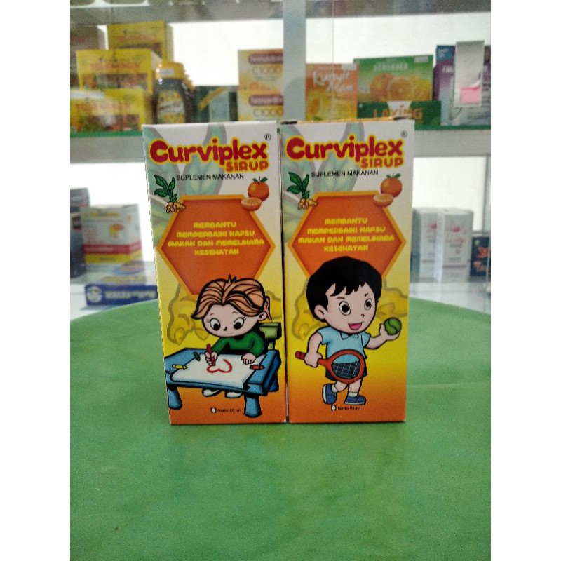 Jual Curviplex sirup 60 ml | Shopee Indonesia