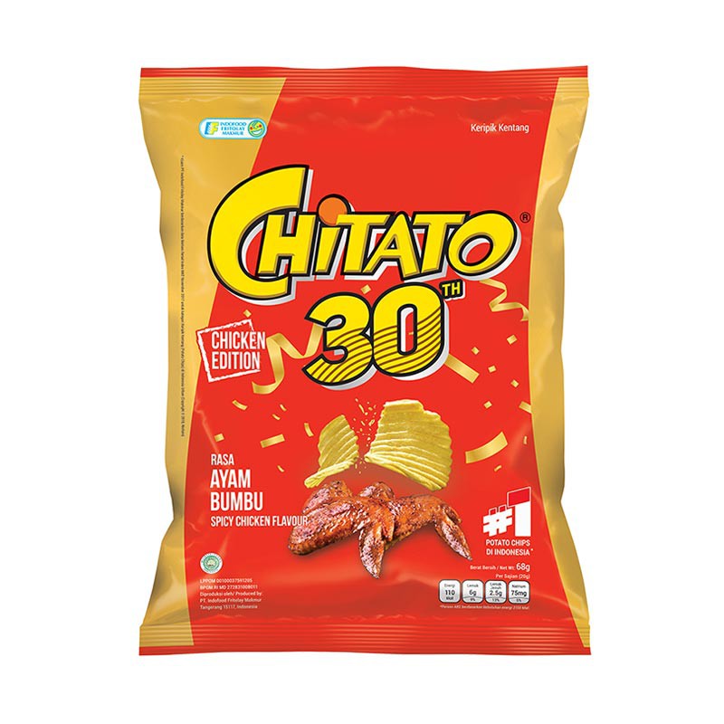 Jual CHITATO KRIPIK KENTANG RASA AYAM BUMBU | Shopee Indonesia