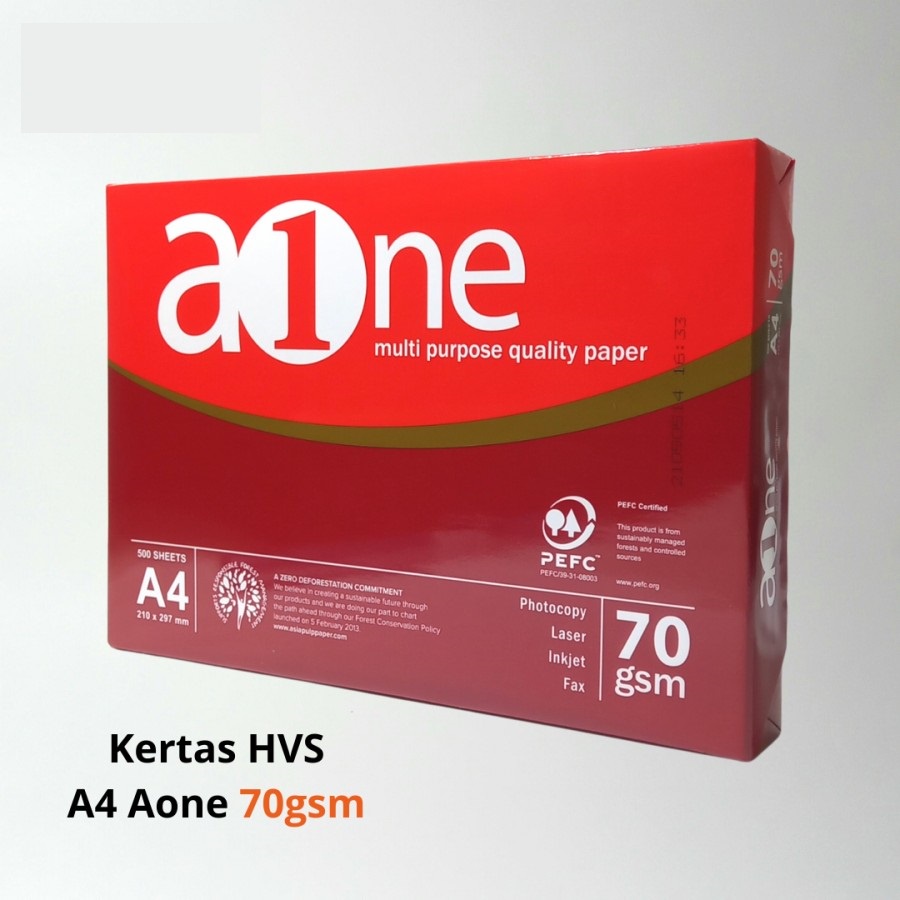 Jual Kertas HVS Aone A4 70 gr | Shopee Indonesia