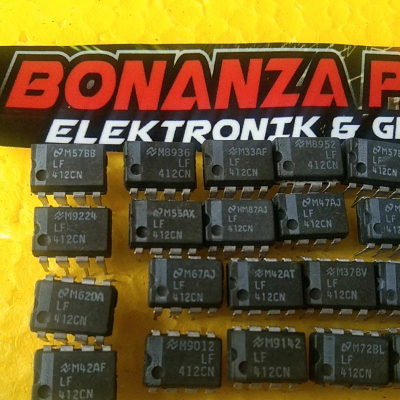 Jual LF412CN Original Nos dual op amp ic lf412 | Shopee Indonesia