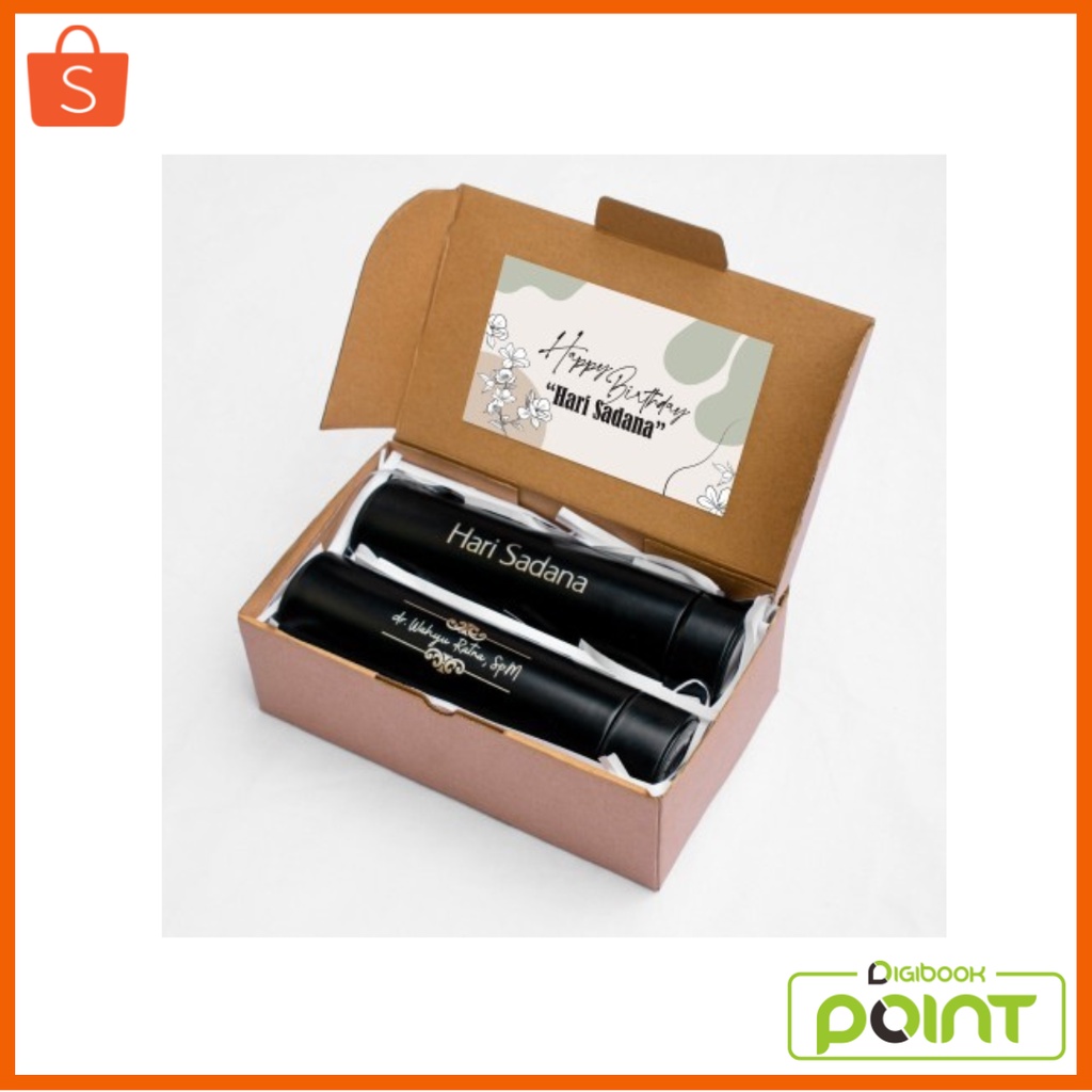 Jual Kado Tumbler Botol Sakura Custom Nama - Hampers Tumbler Sakura ...