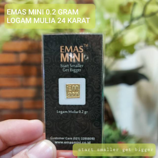 Jual emas mini 0.2 gram 24 karat ORI | Shopee Indonesia