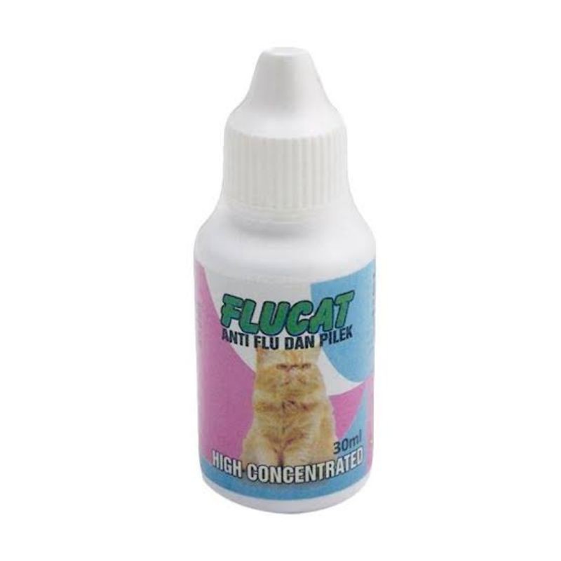Jual Flucat obat flu bersin kucing 30ml | Shopee Indonesia