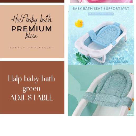 Jual Jaring mandi bayi empuk tebal / Alat bantu dudukan mandi bayi ...