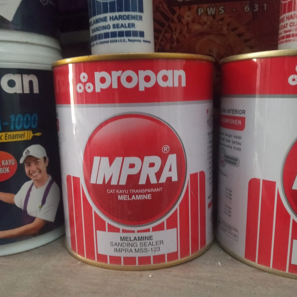 Jual Cat propan impra wood filler 1kg ,jati dan melamine 1 liter ...