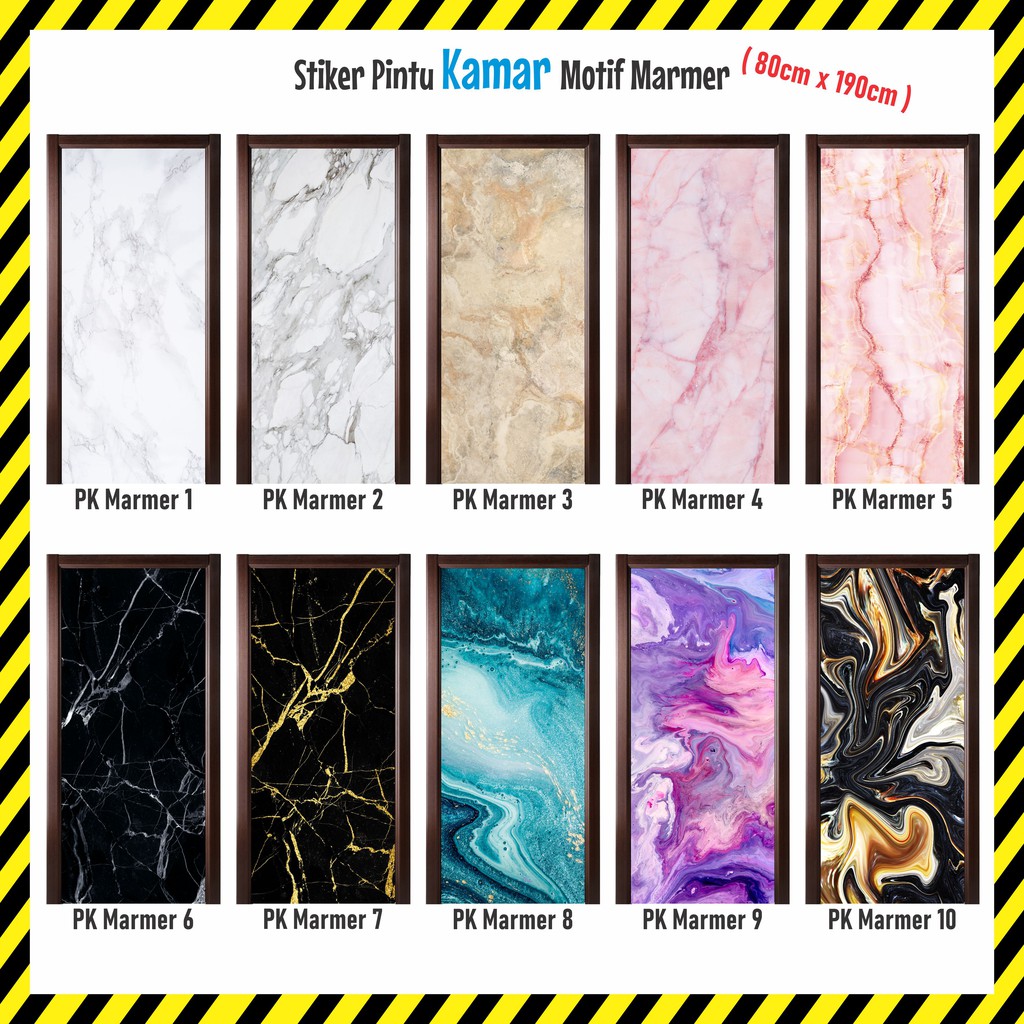 Jual STIKER Pintu Kamar Mandi dan STICKER Pintu Kamar Motif Terbaru ...