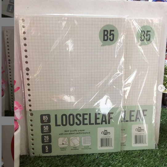 Jual Loose Leaf B5 Kotak-Kotak | Shopee Indonesia