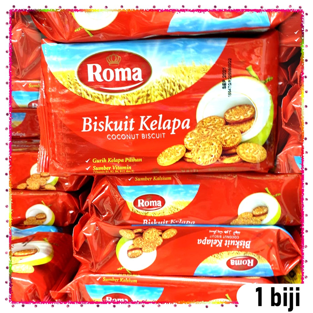 Jual biskuit roma kelapa 300gr kue buskuit kelapa | Shopee Indonesia