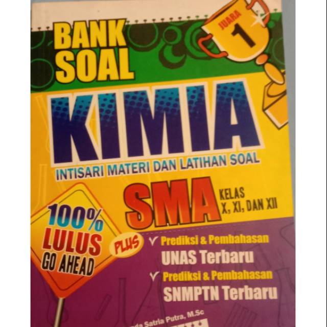 Jual BUKU BANK SOAL KIMIA SMA 100% INTISARI DAN LATIHAN SOAL SMA | Shopee Indonesia