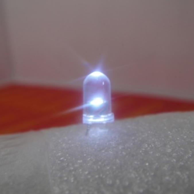 Jual 5mm Water Clear Super Bright White LED | Shopee Indonesia