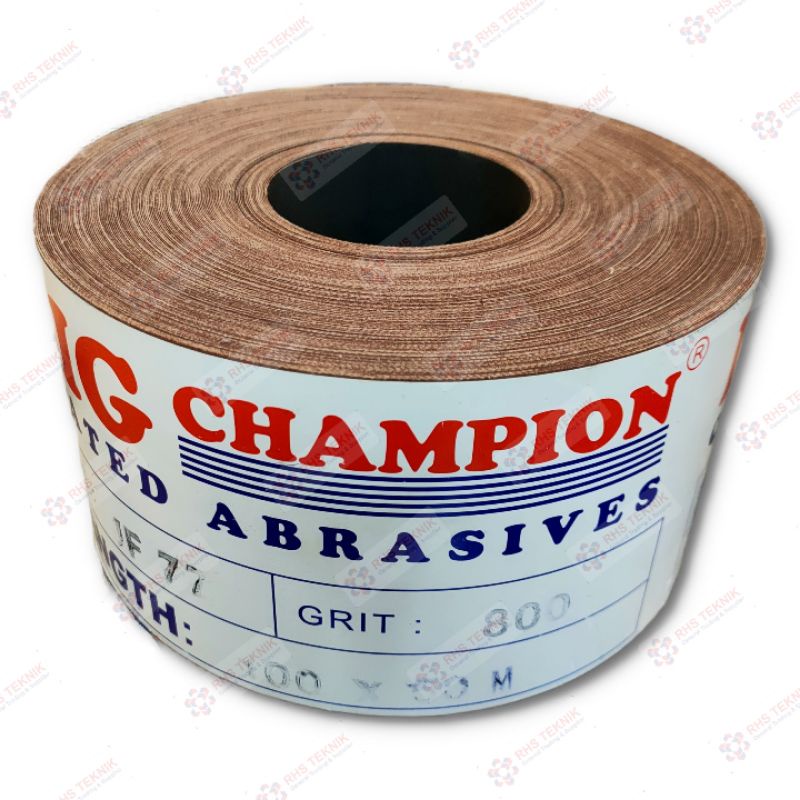 Jual Amplas roll BIG Champion Grit 800 JF77 Silicon Carbide Amplas ...