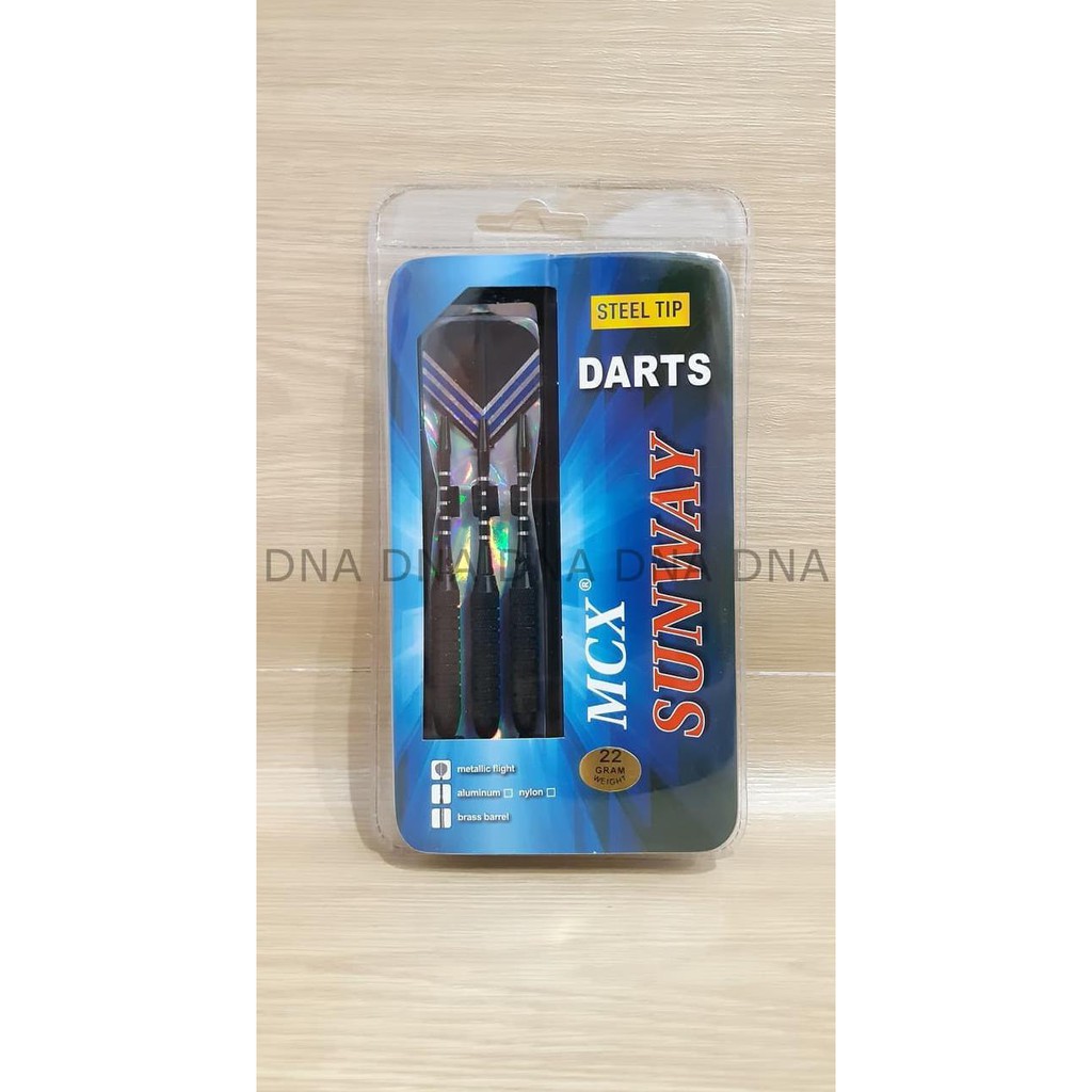 Jual TERMUR@H Dart Arrow SUNWAY MCX 22 GRAM / Anak Panah Dart Board ...