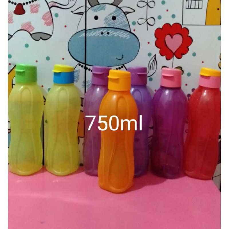 Jual Eco bottle 750ml flip TUPPERWARE / Botol eco tupperware 750ml ...