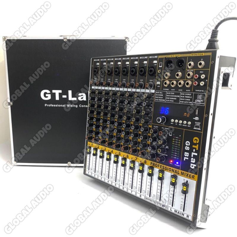 Jual Mixer Audio GT LAB G8 by RDW Original Free Koper 8channel gtlab g8 mixing 8 Gt Labg8 ( Bisa ...