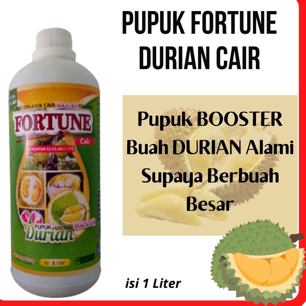 Jual Pupuk Untuk Menggemburkan Tanah, Pupuk Booster Durian Cair 1 Liter, Pupuk Za Untuk Durian ...