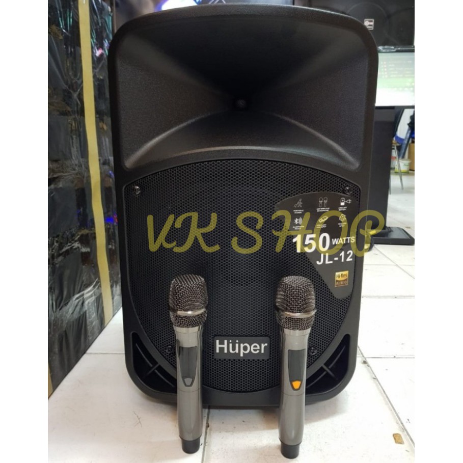 Jual Speaker Portable Meeting Huper JL 12 Huper JL12 Original 12 Inch | Shopee Indonesia