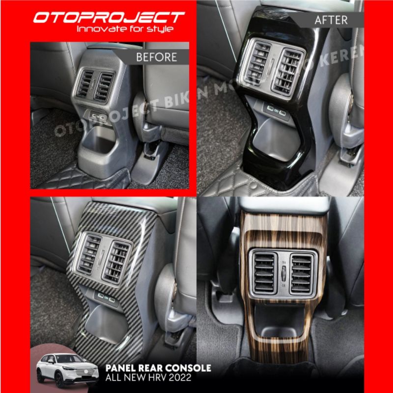 Jual Otoproject Panel Rear Console AC Tengah All New HRV 2022-2025 ...