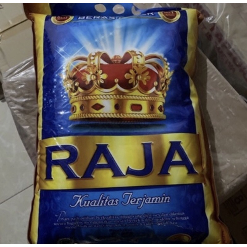 Jual BERAS RAJA BIRU 5kg | Shopee Indonesia