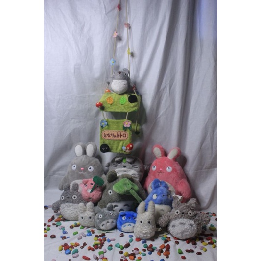 Jual Boneka And Keychain Lotus My Neighbor Totoro Bahan Plush Lembut ...