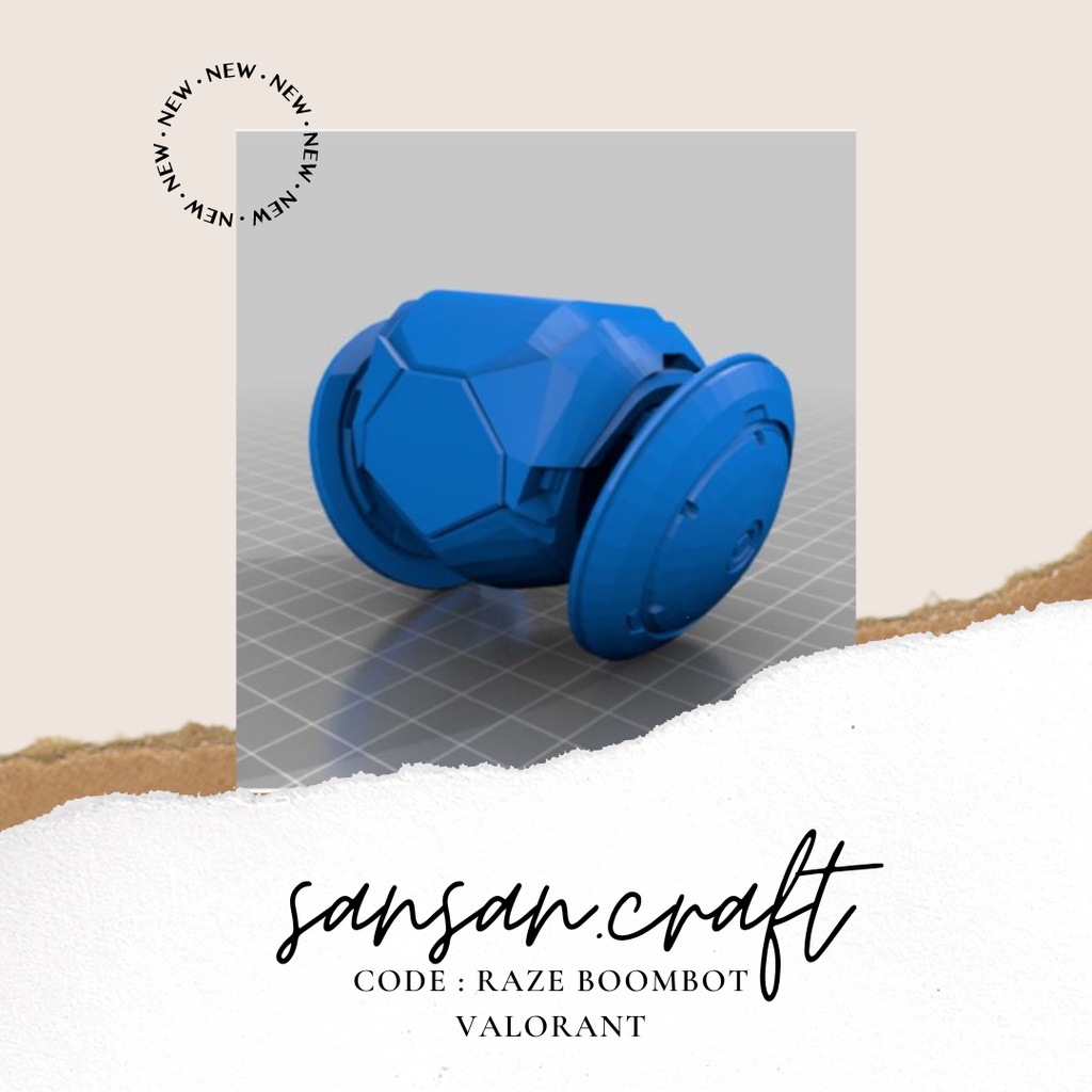 Jual Raze Boombot Figure Resin 3D Print | Shopee Indonesia