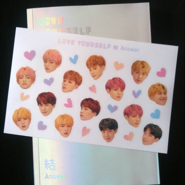 Jual BTS LY Answer Sticker | Shopee Indonesia