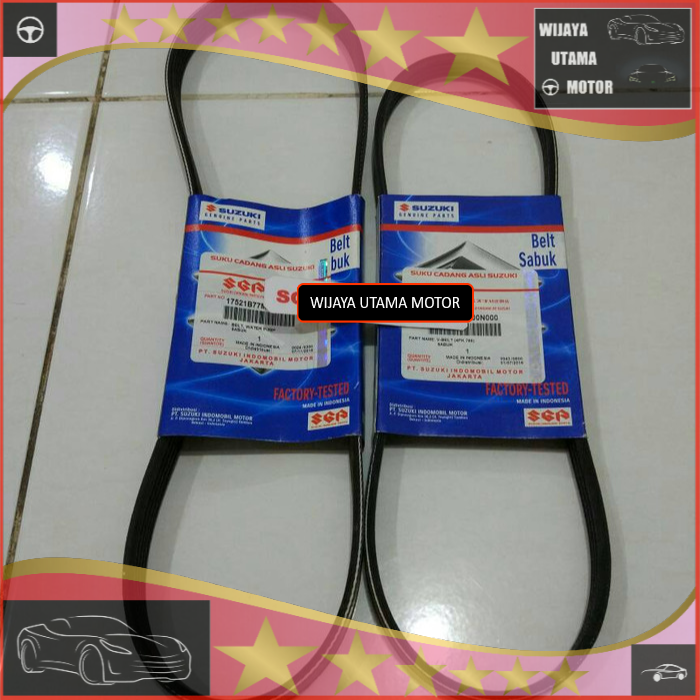 Jual Fan belt tali kipas mesin set suzuki ertiga 2018-2019 | Shopee Indonesia