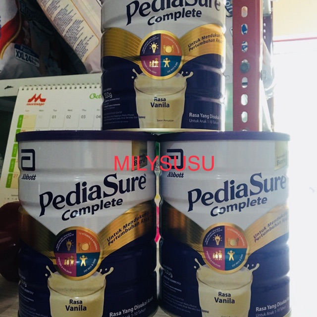 Jual Pediasure Complete Vanila KEMASAN BARU 850gr | Shopee Indonesia