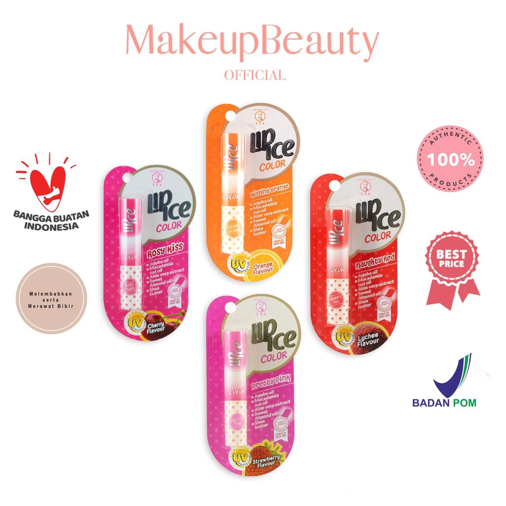 Jual LIP ICE Color Lip Balm 2.2g | Shopee Indonesia