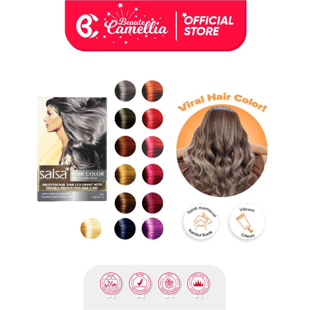 Jual Salsa Hair Color (READY All Color) | Shopee Indonesia