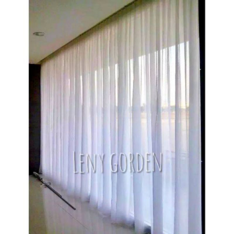 Jual VITRASE GORDEN - VITRAS POLOS - VITRACE PUTIH POLOS VARIASI UKURAN ...
