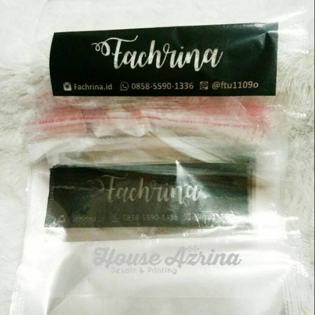 Jual PLASTIK KEMASAN OPP ~CUSTOM DESAIN~size 25x35cm | Shopee Indonesia