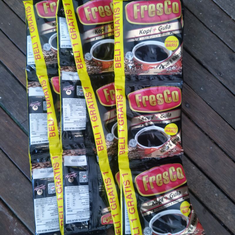 Jual kopi Fresco 1 renceng isi 20 sachet | Shopee Indonesia