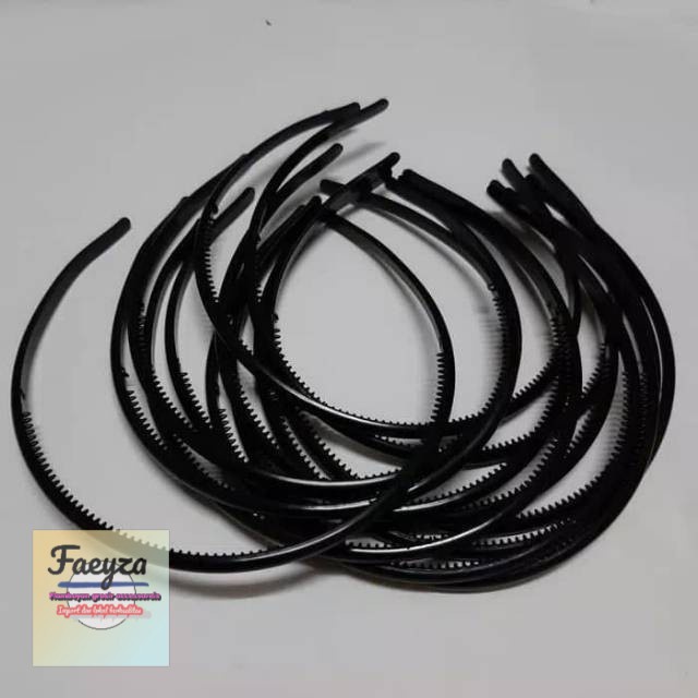 Jual grosir Bando polos lidi 12 pcs /bando murah lusinan /bando hitam ...