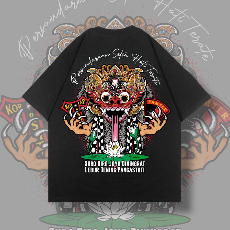 Jual kaos psht kaos terate kaos korlap pamter volt 3 kaos seduluran ...