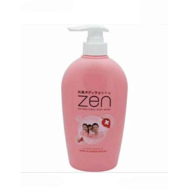 Jual Zen sabun mandi cair kemasan botol pump shiso & sandalwood 500ml ...