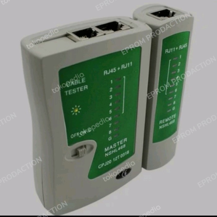 Jual LAN TESTER MASTER NSS-468A LEN RJ45 RJ11 ORIGINAL | Shopee Indonesia