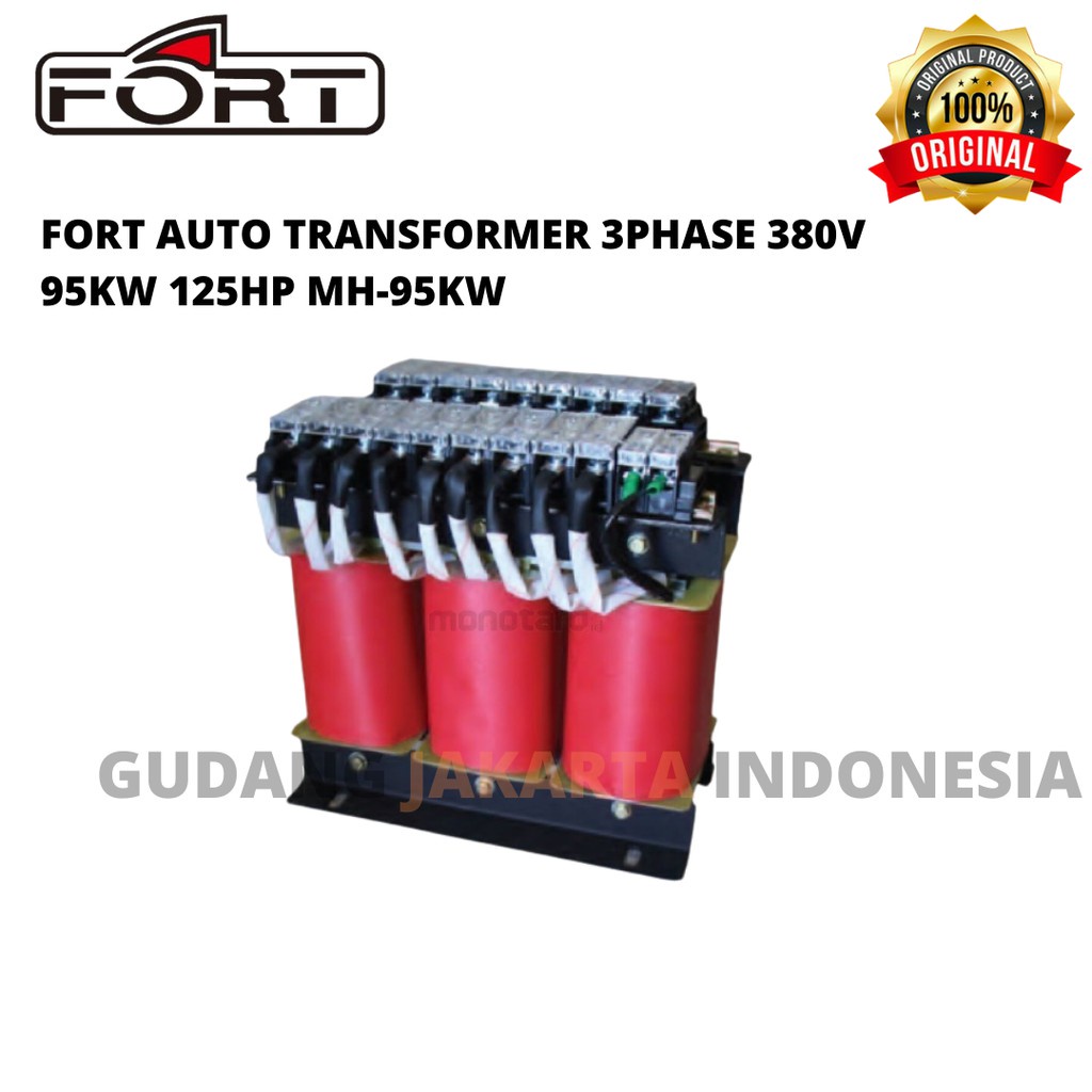 Jual FORT AUTO TRANSFORMER 3PHASE 380V 95KW 125HP MH-95KW | Shopee Indonesia
