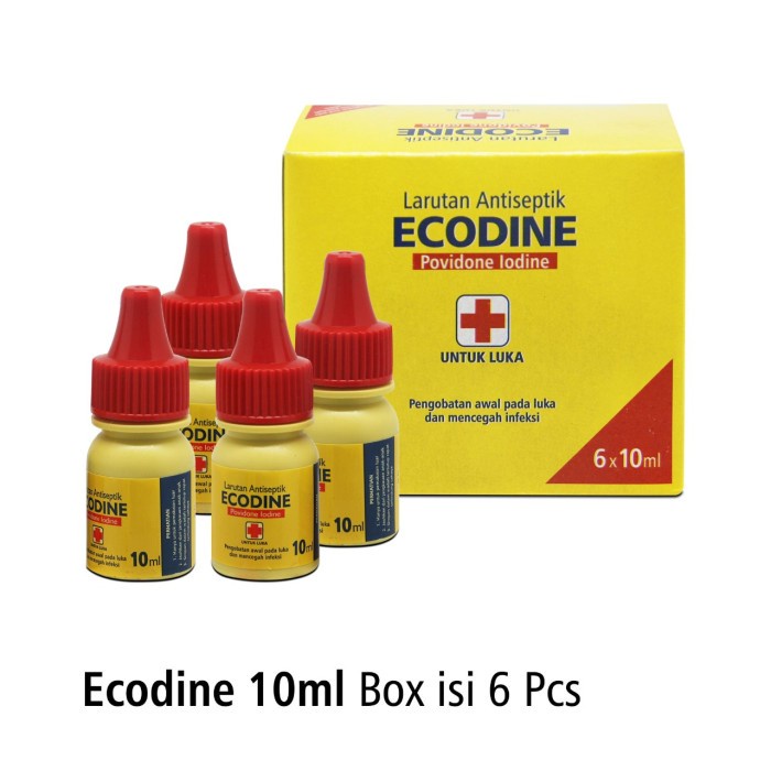 Jual Ecodine 10 ml pak isi 6 btl OJ3 | Shopee Indonesia