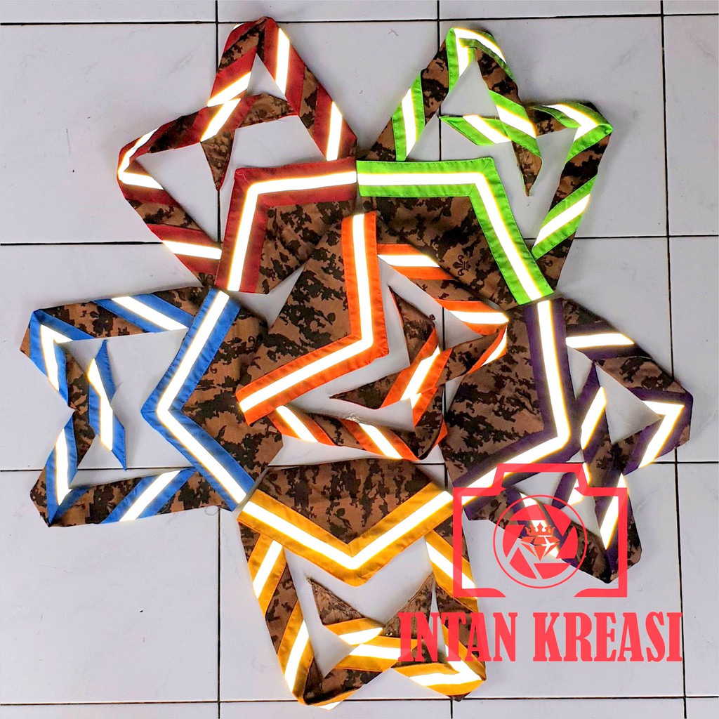 Jual Scraf pramuka Loreng Digital Ripstop Menyala | Shopee Indonesia