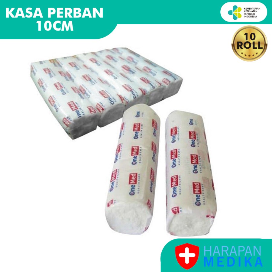 Jual Kasa Verban 10cm x 4 yard Onemed / Kasa Perban / Kasa Gulung ...