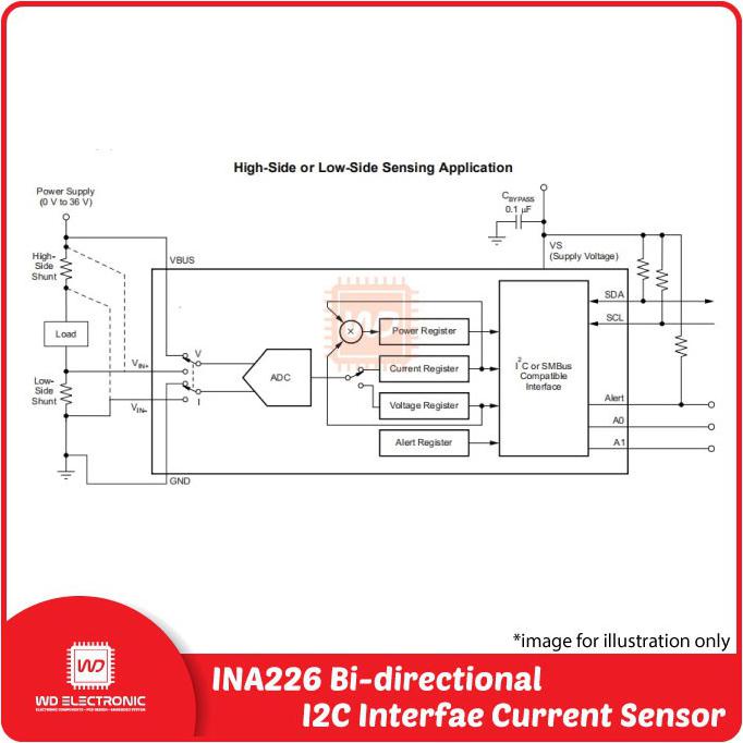 Jual Best Produk] Cjmcu-226 Ina226 I2C Interface Bi-Directional Current ...