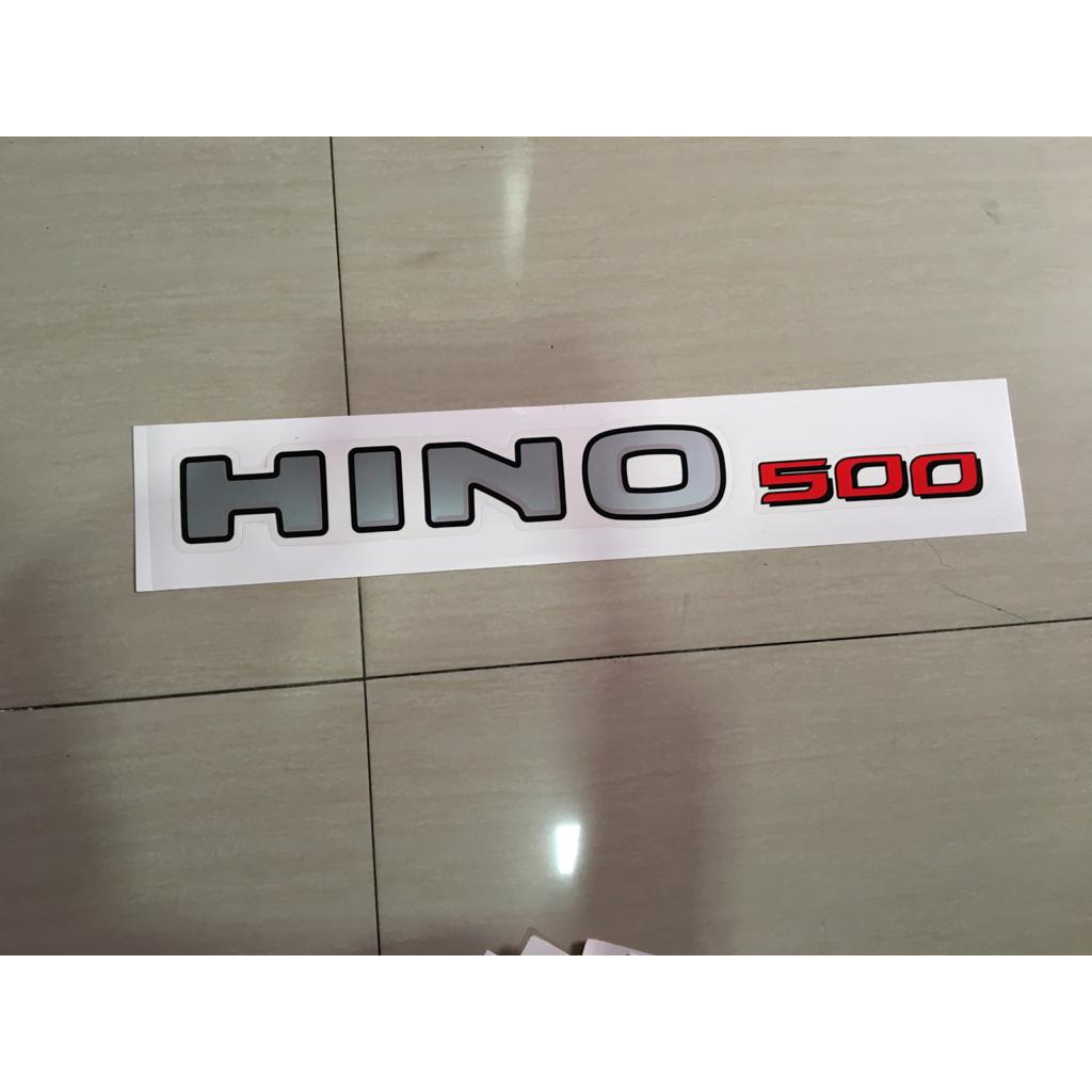 Jual STICKER "HINO 500" HINO LOHAN NEW= OLD | Shopee Indonesia