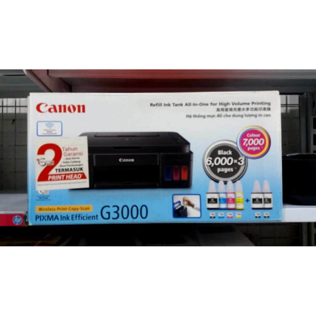 Jual PRINTER CANON PIXMA G3000 All IN ONE WIFI | Shopee Indonesia