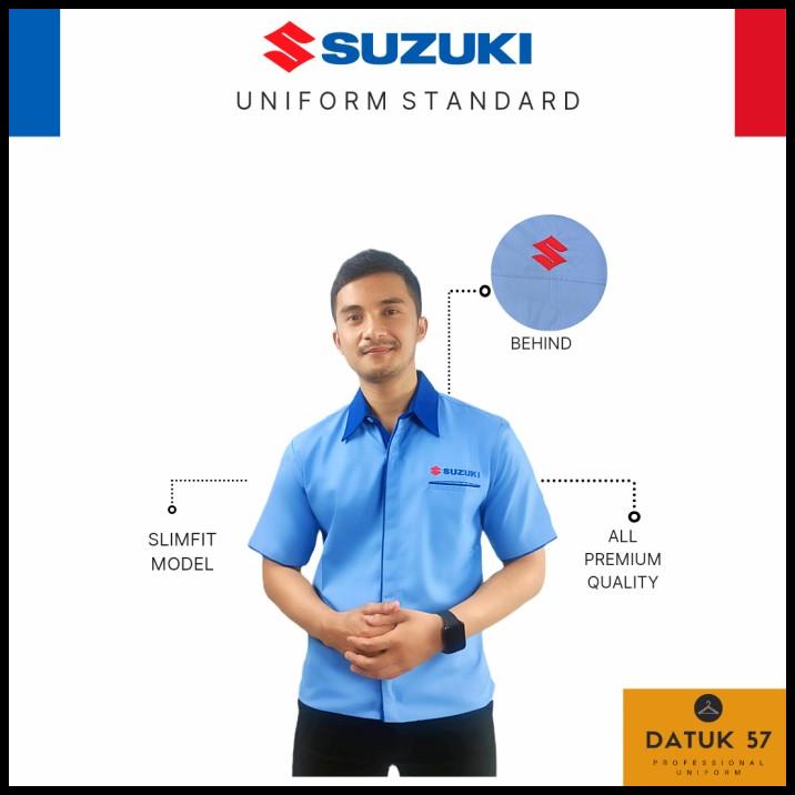 Jual Seragam Kemeja Suzuki Sales Resmi Variasi Biru (Pria) | Shopee ...